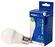 TESLA BL270540–8 - LED bulb žárovka E27, 5W, 500 lm, 4000K, denní bílá