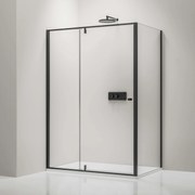 Rohový sprchový kout NT606 FLEX Křídlové dveře