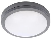 Brilagi - LED Venkovní stropní svítidlo LED/20W/230V pr. 23 cm IP54 antracit