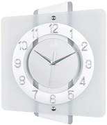 Luxusní skleněné moderní hodiny JVD quartz N20133