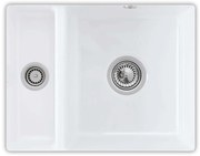 Villeroy & Boch Subway 60 - Keramický dřez 55x44 cm, CeramicPlus, Snow White 675801KG