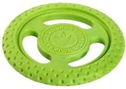 KIWI WALKER s.r.o Hračka pes FRISBEE MINI plov. z TPR zelená Kiwi