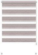 Taupe roleta den a noc 97x150 cm Zebra Silvalin – Gardinia
