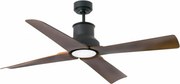 FARO 33481-7 WINCHE M LED, hnědá, stropní ventilátor s DC motorem - FARO