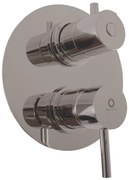Slezák - RAV Vanová/sprchová baterie 3-cestná s podomítkovým tělesem SEINA - SE987.3MGL, Metal grey lesk