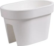 PRO Květináč na zábradlí LOFLY RAILING bílá 39,6cm