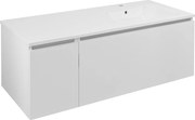 Sapho Sapho, LOREA skříňka 120x46x51, 5cm (30+90cm), pravá, bílá matná, LE090-3131-R-01