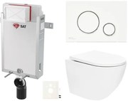 Závěsný WC set k zazdění SAT SIKOSZTOR6770