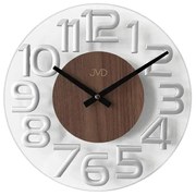 JVD Luxusní skleněné nástěnné designové hodiny JVD HT098.4