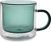 Zelené skleněné hrnky v sadě 2 ks 270 ml Liv – ONA