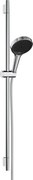 Hansgrohe Rainfinity, sprchová sada 130 3jet s tyčí S Puro 90 cm, chromová, HAN-28743000