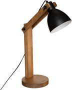 Stolní lampa atmosphera cuba 56 cm dřevěná