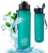 Flamenco Mystique Tyrkysová matná sportovní láhev na vodu 750ML ECARLA SPORTS BD50