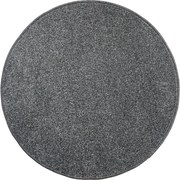 Vopi, Kusový koberec Messina antra kruh, 57x57 (průměr) kruh, šedá, ložnice
