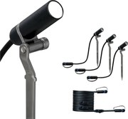 P 94156 Plug&Shine sada zápich Plantini IP65 3000K 3x2,5W 24V antracit - PAULMANN