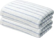 Livarno® Froté ručník, 2 kusy, 50 x 100 cm (světle modrá)