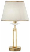 Kolarz 330.71.8C - Křišťálová stolní lampa IMPERIAL 1xE27/60W/230V zlatá/béžová