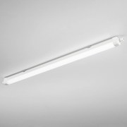 FAN LED-RUBIS-SENS Vlhkotěsná stropní LED svítidlo Rubis (bílé, se senzorem) 36 W, 4900 lm, CCT 3000 / 4000 / 6500 K, IP65, 1200 x 58 x 62 mm - FANEUROPE