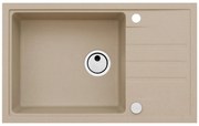 Alveus Intermezzo - Granitový dřez 78x48 cm, beige 1117048