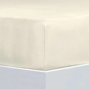 Prostěradlo Avance Jersey Elastan Ivory 140-160x200-220 cm