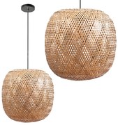 Toolight Stropní závěsné svítidlo Boho Natural APP1326-1CP