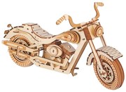 Woodcraft construction kit Woodcraft Dřevěné 3D puzzle Motocykl HD 1