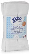 Kikko Dětské pleny z biobavlny XKKO Organic 40x40 Staré časy 10 ks - Bílé