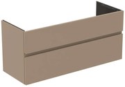 Ideal Standard Finesse - Umyvadlová skříňka, 120x44x55 cm, 2 zásuvky, Matt Greige E3385UP