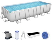 BESTWAY Power Steel Bazénový set 640 x 274 x 132 cm, kartušová filtrace 5611Z