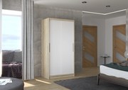 ADRK Furniture Posuvná skříň ASTEN 100 SW-AST-S+W-100+A608