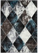 Breno Kusový koberec ALORA A1043 Multi, 80x150 cm, Šedá/Vícebarevné