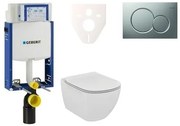 Cenově zvýhodněný závěsný WC set Geberit k zazdění + WC Ideal Standard Tesi 110.302.00.5NE3