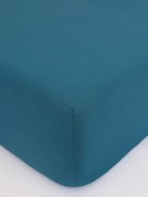 MK Lůžkoviny Jersey prostěradlo Classic 120 × 200 cm - petrolejová