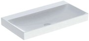 Geberit ONE - Umyvadlo 90x48x14 cm, bez přepadu, bez otvoru pro baterii, KeraTect, bílá 505.021.01.3