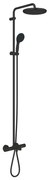 Grohe Vitalio Start - Sprchový set s vanovým termostatem, průměr 25 cm, 2 proudy, matná černá 269882431