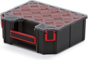 Kufříkový organizér 28,4 × 24,3 × 10,5 cm II, krabičky, černá