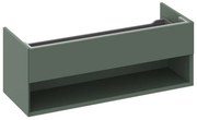 Ravak Lite - Umyvadlová skříňka 120x45x43 cm, 1 zásuvka, Grey Green X000001870