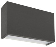 Linea Light 8261M Box_W, betonové nástěnné svítidlo se svícením nahoru/dolů, 11W LED 2700K, délka 13,9cm