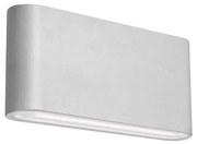 LED2 - LED Venkovní nástěnné svítidlo FLAT 2xLED/5W/230V IP65
