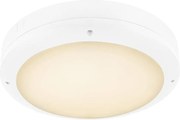 LA 1008901 OUTDOOR BULKHEAD V 360 SENSOR 20W 830/840/856 IP65 IK10, bílý - BIG WHITE (SLV)