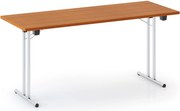 Skládací konferenční stůl FOLDING, 160x80 cm, třešeň