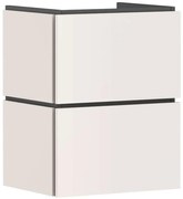 Hansgrohe Xilesa E - Umyvadlová skříňka, 62x48x38 cm, 2 zásuvky, matná béžová 54248780