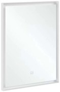 Villeroy & Boch Subway 3.0 - Zrcadlo v rámu s LED osvětlením, 60x75 cm, dotykový senzor A4636000
