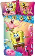 Jerry Fabrics  | Dětské povlečení Sponge Bob 140x200 cm a 70x90 cm