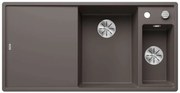 Blanco Axia III 6 - Silgranitový dřez, 100x51 cm, s ovládáním odtoku a příslušenstvím, InFino, šedá 527229