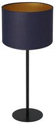 Stolní lampa ARDEN 1xE27/60W/230V pr. 25 cm fialová/zlatá