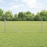 Svařované drátěné ploty s hroty 25 x 0,8 m Pozinkovaná ocel 3351418
