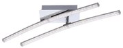 Leuchten Direkt 11290-17 - LED Přisazený lustr SIMON 2xLED/5W/230V lesklý chrom