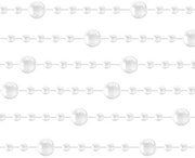 Věnec na vánoční stromeček - perly 5m Ruhhy 22499