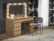 HALMAR HOLLYWOOD XL toaletní stolek dąb artisan